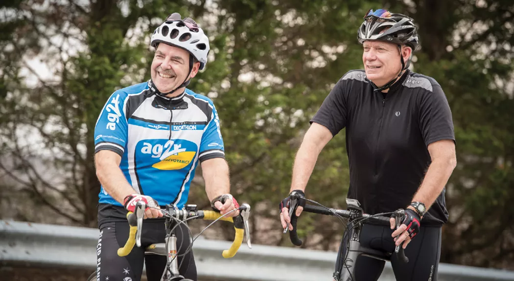 Lifelong Athlete Swaps Running for Biking to Save Knees | Luminis Health