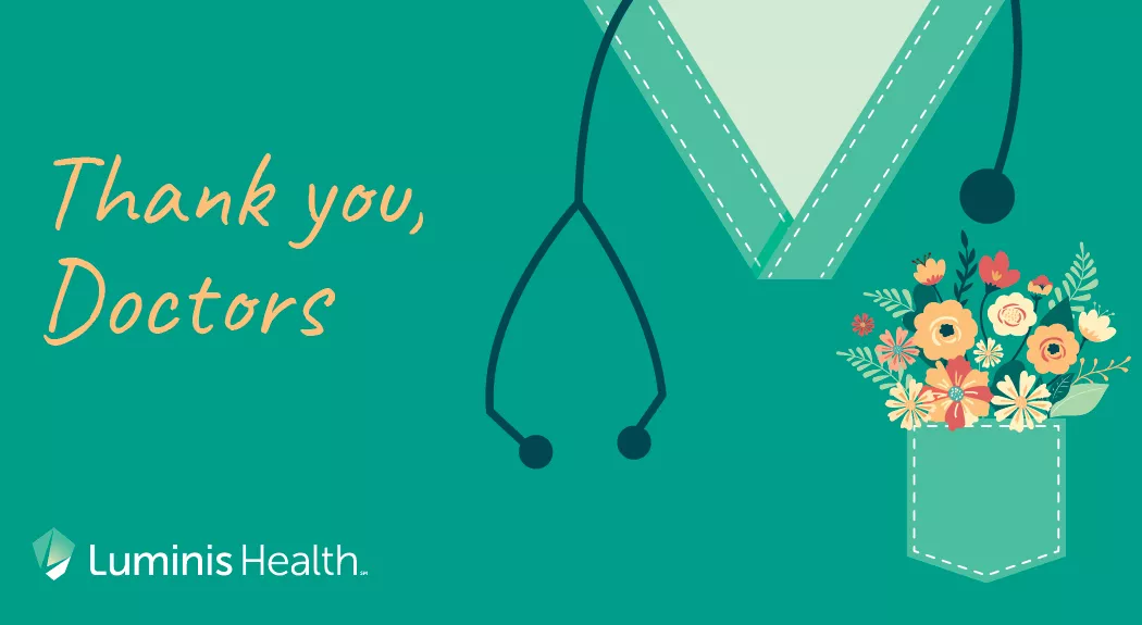 A Letter of Thanks on Doctors’ Appreciation Day | Luminis Health