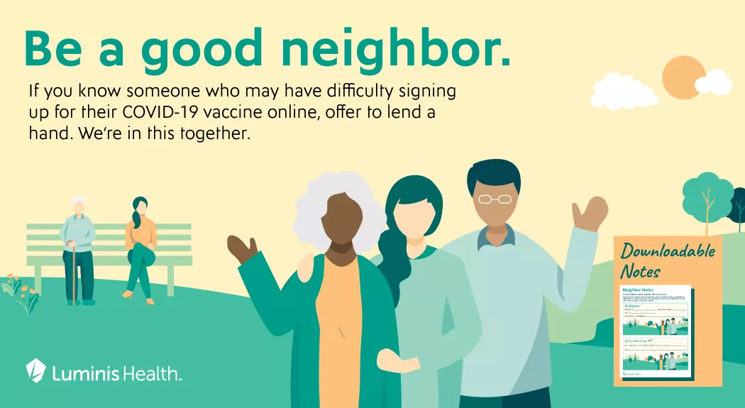 Won’t You Be A Good Neighbor? | Luminis Health