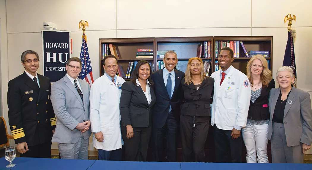 AAMC nurse discusses climate change with President Obama | Luminis Health